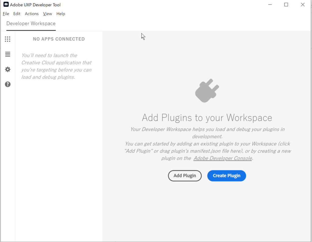 UXP for Photoshop の開発準備 - ロジカルモデリン